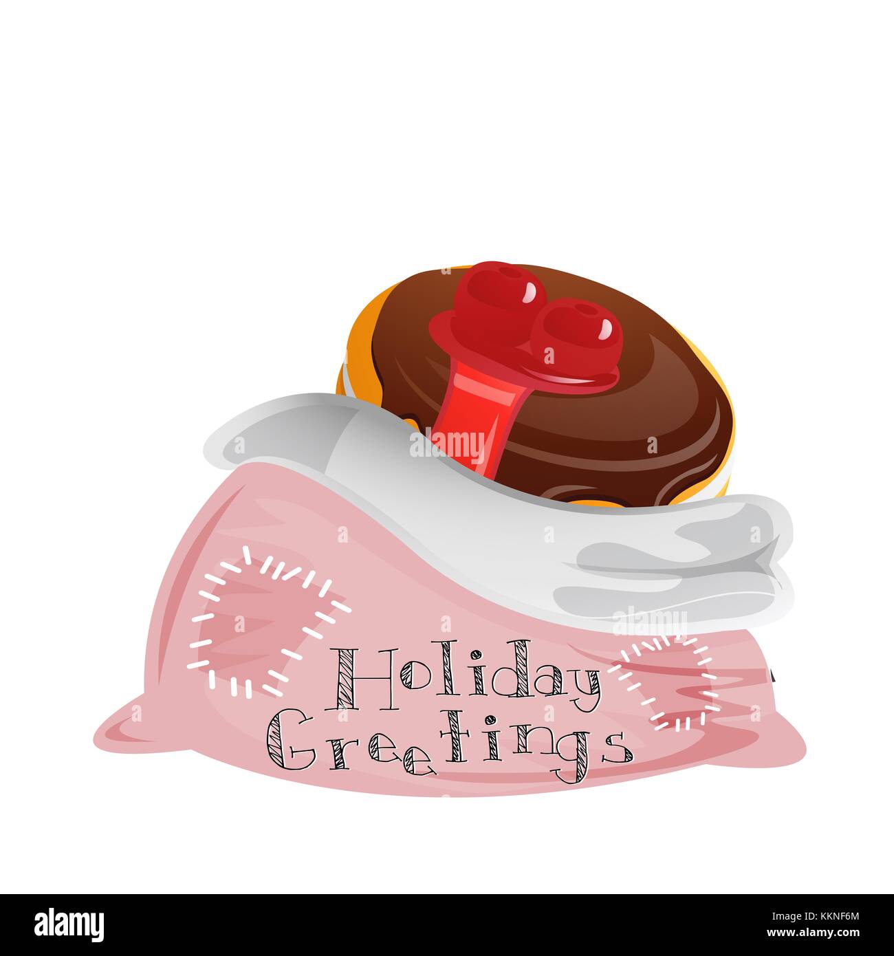 Santas toy bag Cut Out Stock Images & Pictures - Alamy