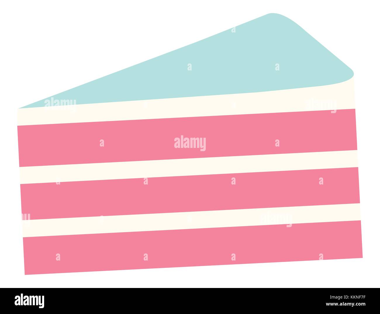 slice of cake food icons Stock Photo - Alamy