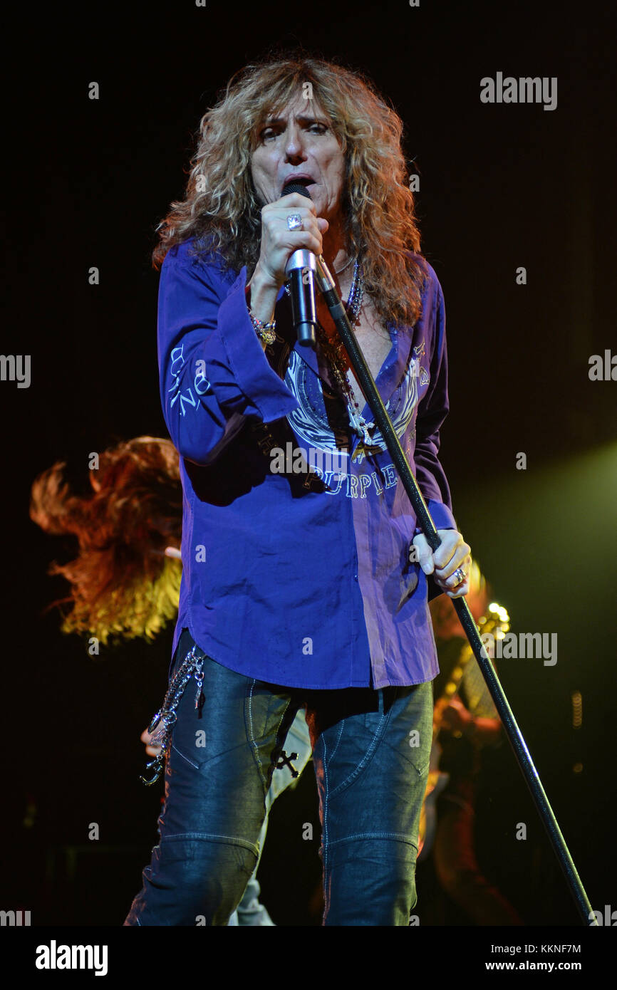 HOLLYWOOD FL - AUGUST 05: Joel Hoekstra, Reb Beach and Michael Devin of ...