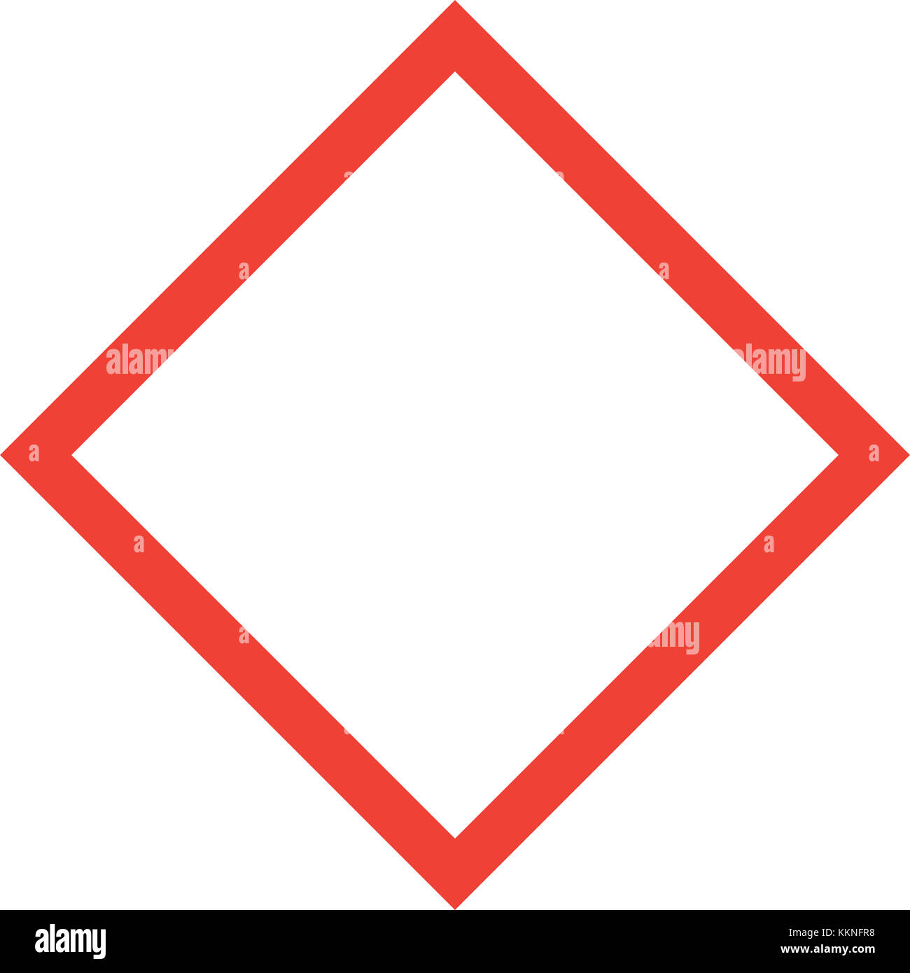 Generic hazard sign Stock Photo - Alamy