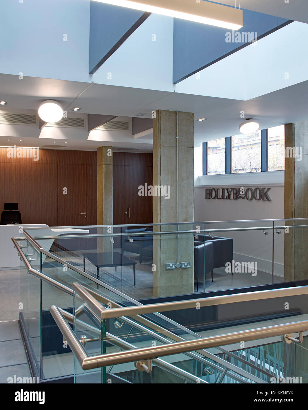 Interior view towards reception. 19 Queen Elizabeth Street, London ...