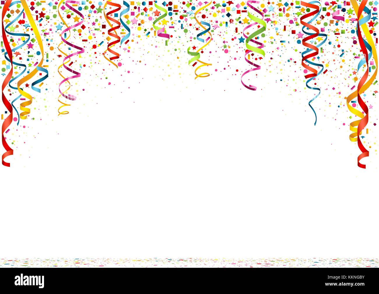 Colorful Confetti Background Stock Vector Image & Art - Alamy