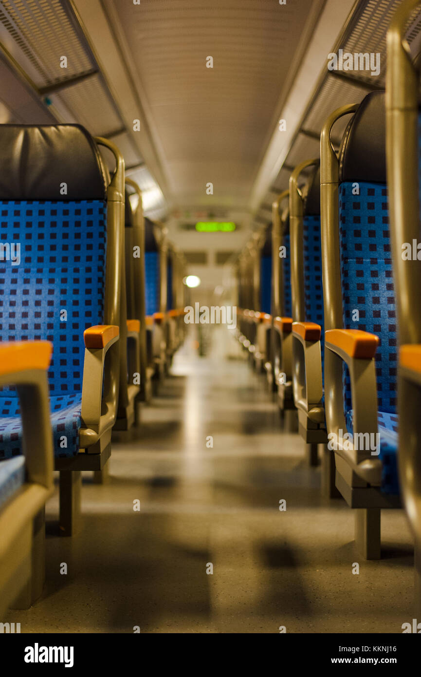 Empty train hi-res stock photography and images - Alamy