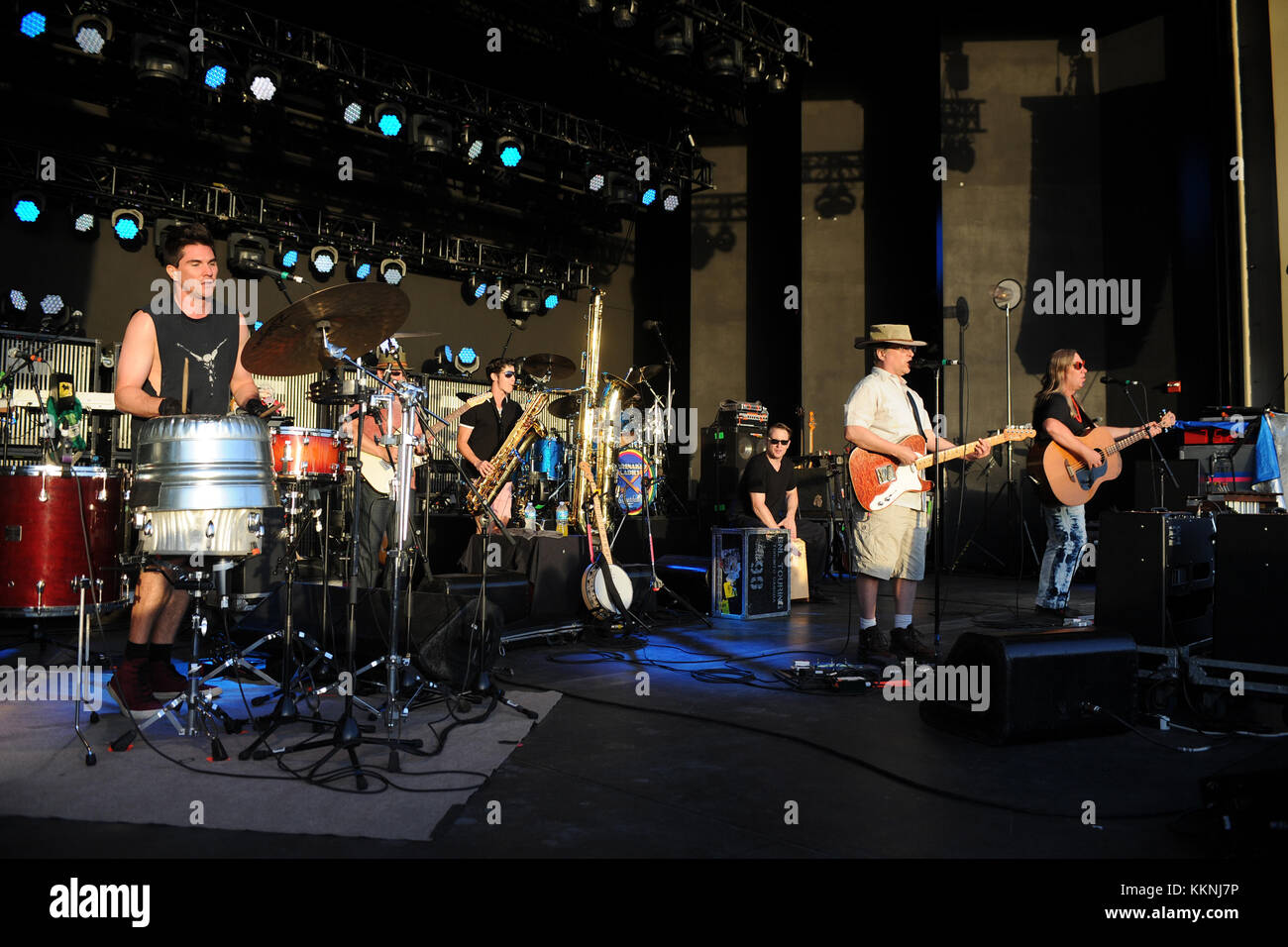 BOCA RATON, FL - JULY 10: Brian Viglione, Gordon Gano, Brian Ritchie of ...