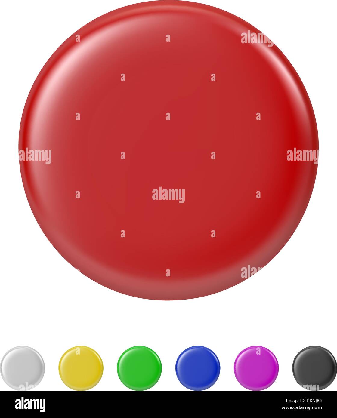 Button badge set Stock Vector Image & Art - Alamy