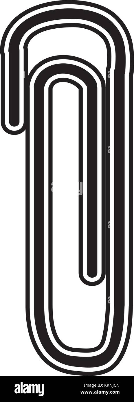 Isolated paper clip design Stock Vector Image & Art - Alamy