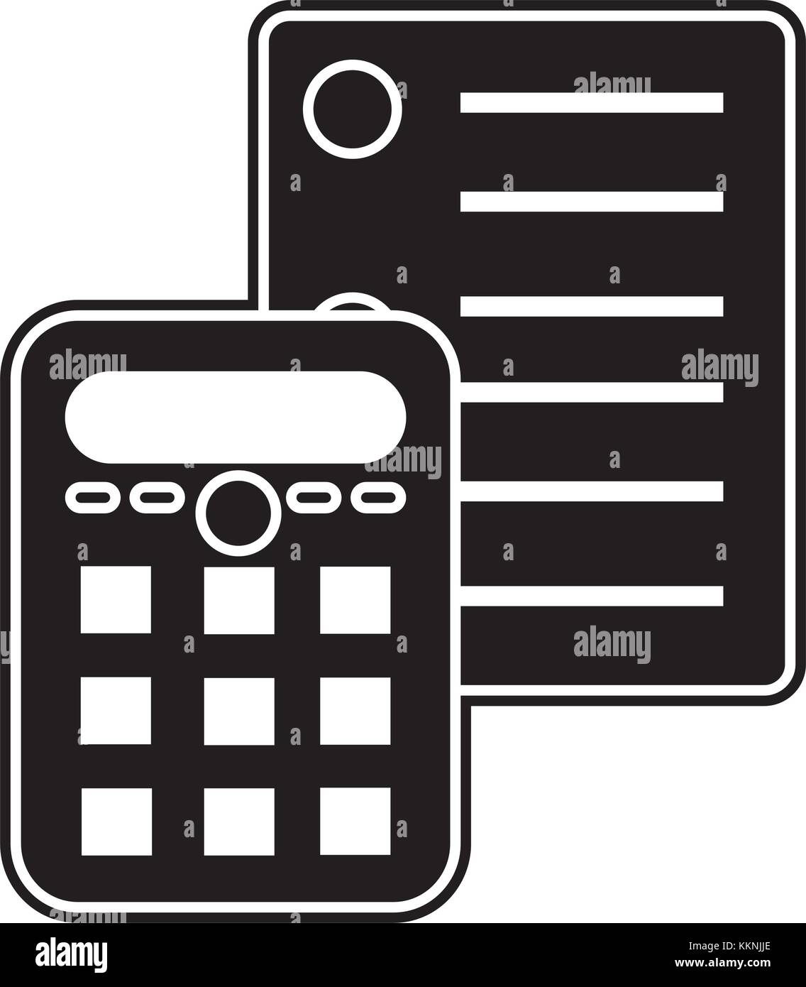 Isolated calculator design Stock Vector Image & Art - Alamy
