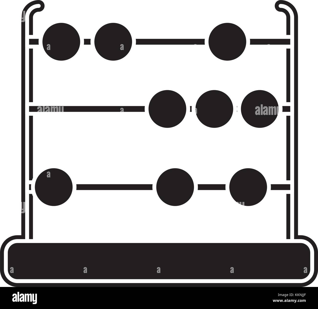 Isolated abacus design Stock Vector Image & Art - Alamy