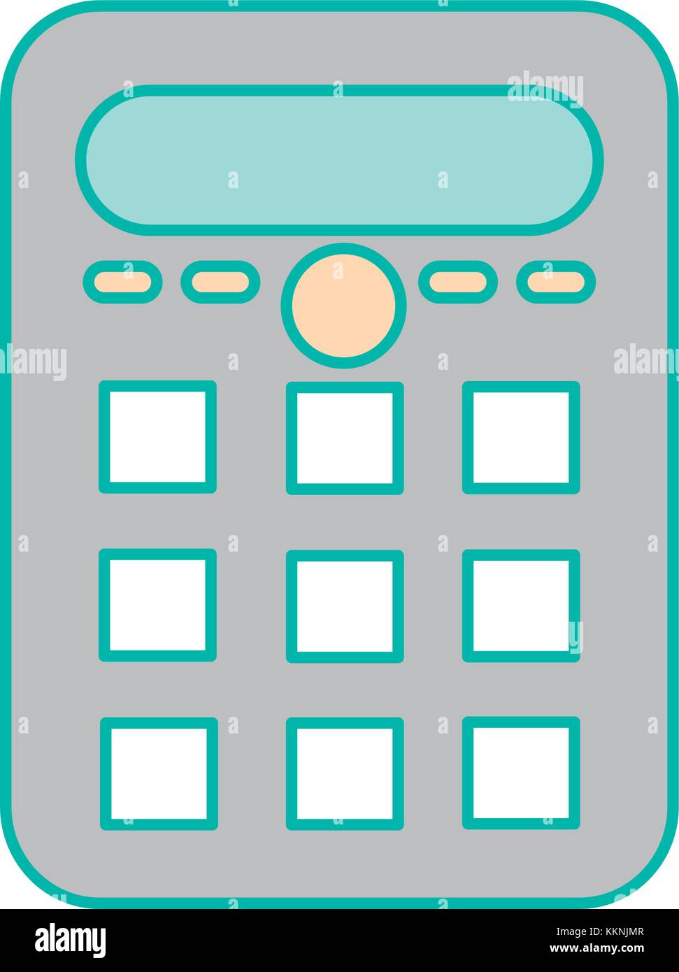 Isolated calculator design Stock Vector Image & Art - Alamy