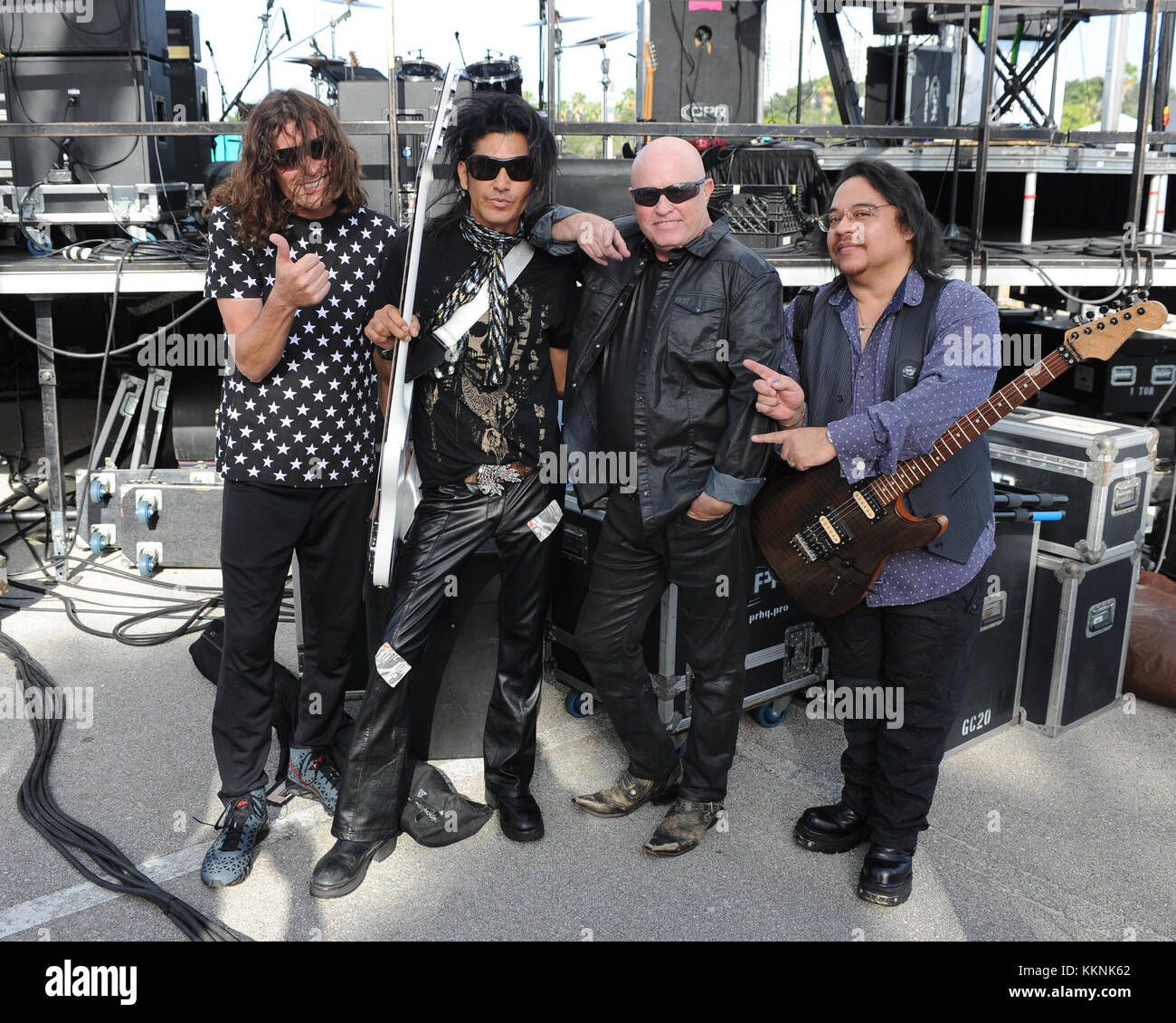 SUNRISE FL - JULY 04: Michael Brahm, Pando, Mike Score, Joe Rodriguez ...