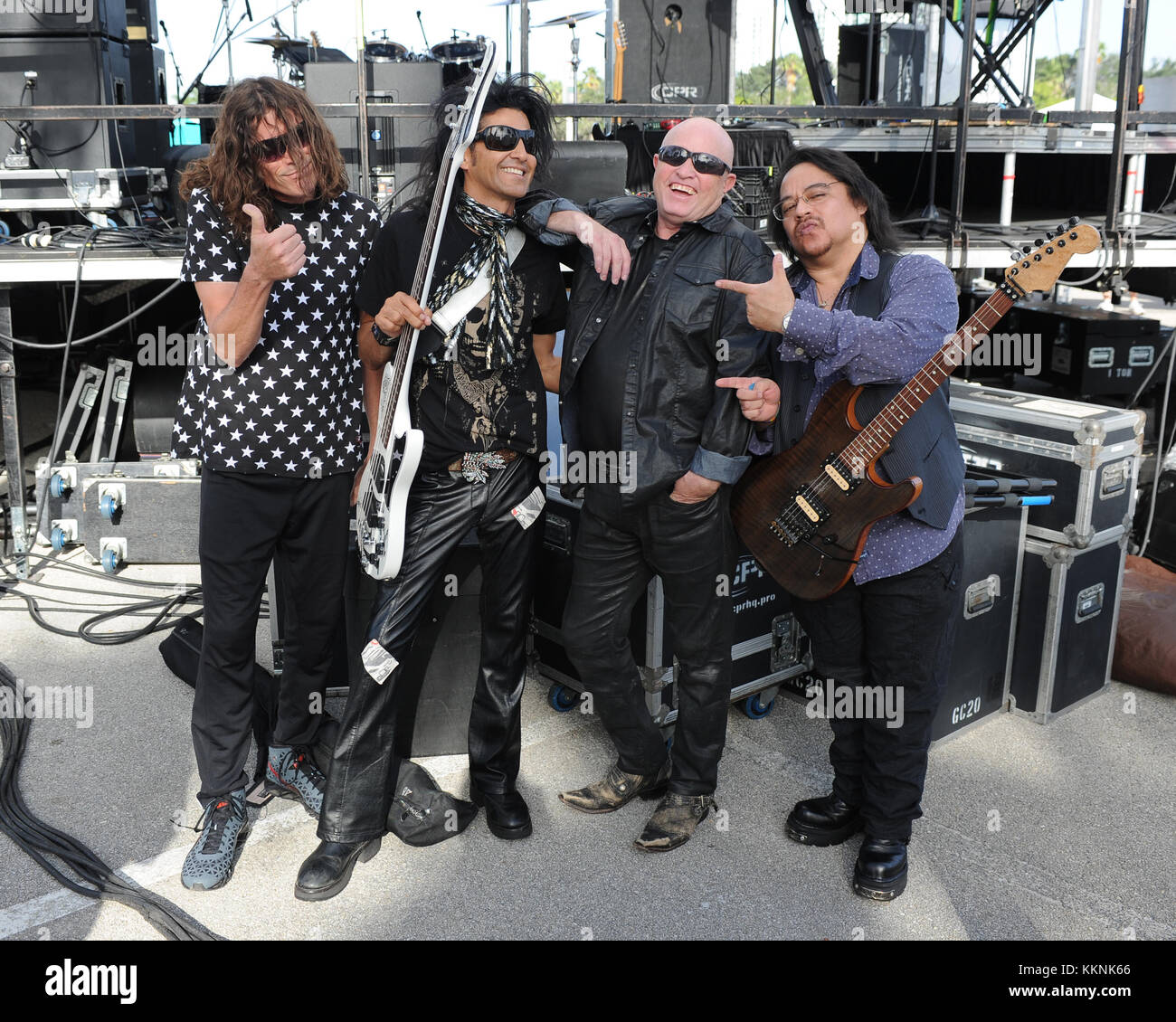 SUNRISE FL - JULY 04: Michael Brahm, Pando, Mike Score, Joe Rodriguez ...