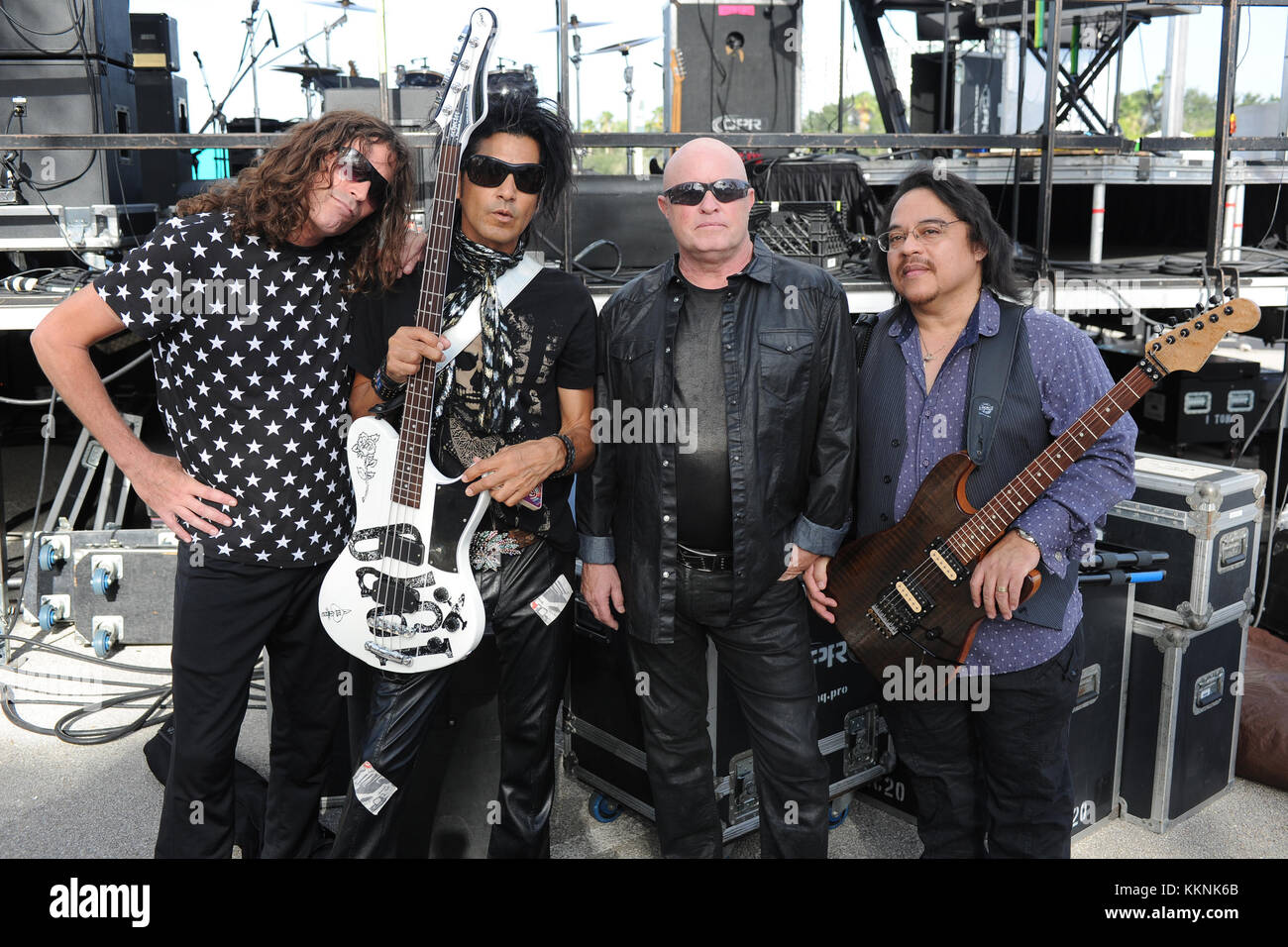 SUNRISE FL - JULY 04: Michael Brahm, Pando, Mike Score, Joe Rodriguez ...