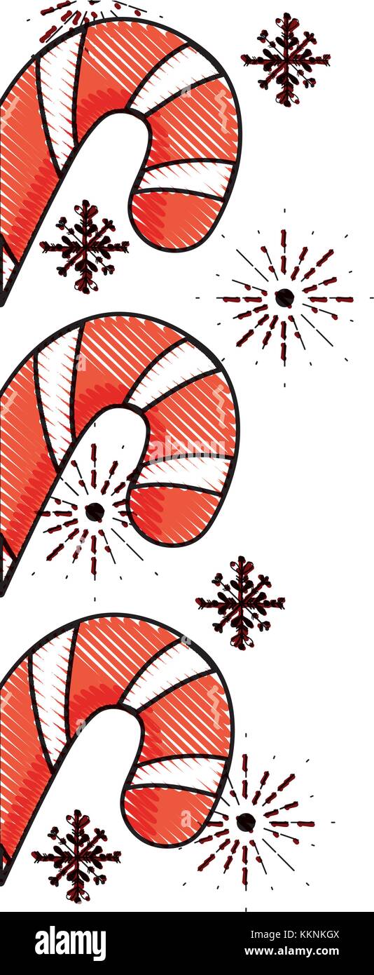 grated sweet walking stick and branches leaves background Stock Vector ...