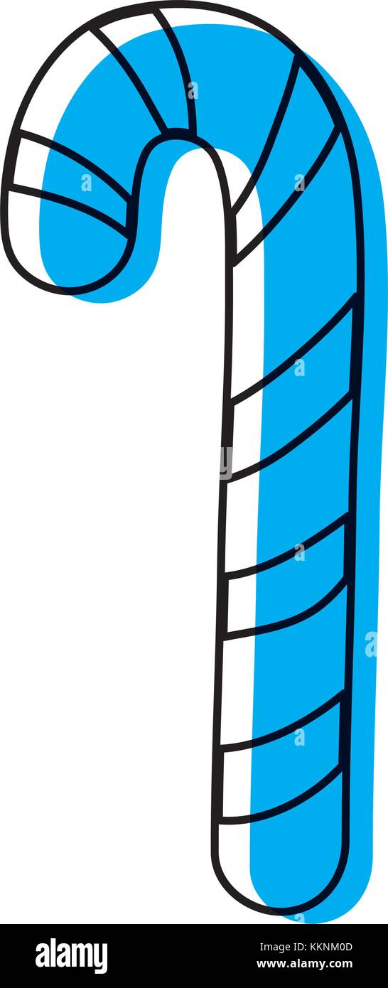 Spiral walking stick Stock Vector Images - Alamy