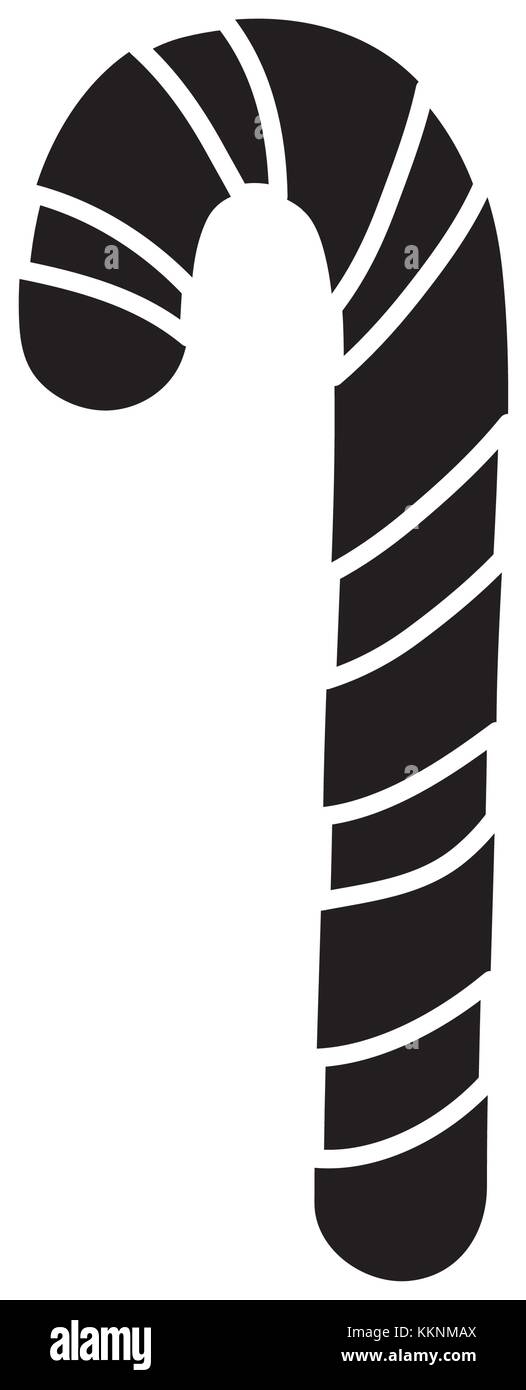 contour delicious sweet walking stick dessert Stock Vector Image & Art ...