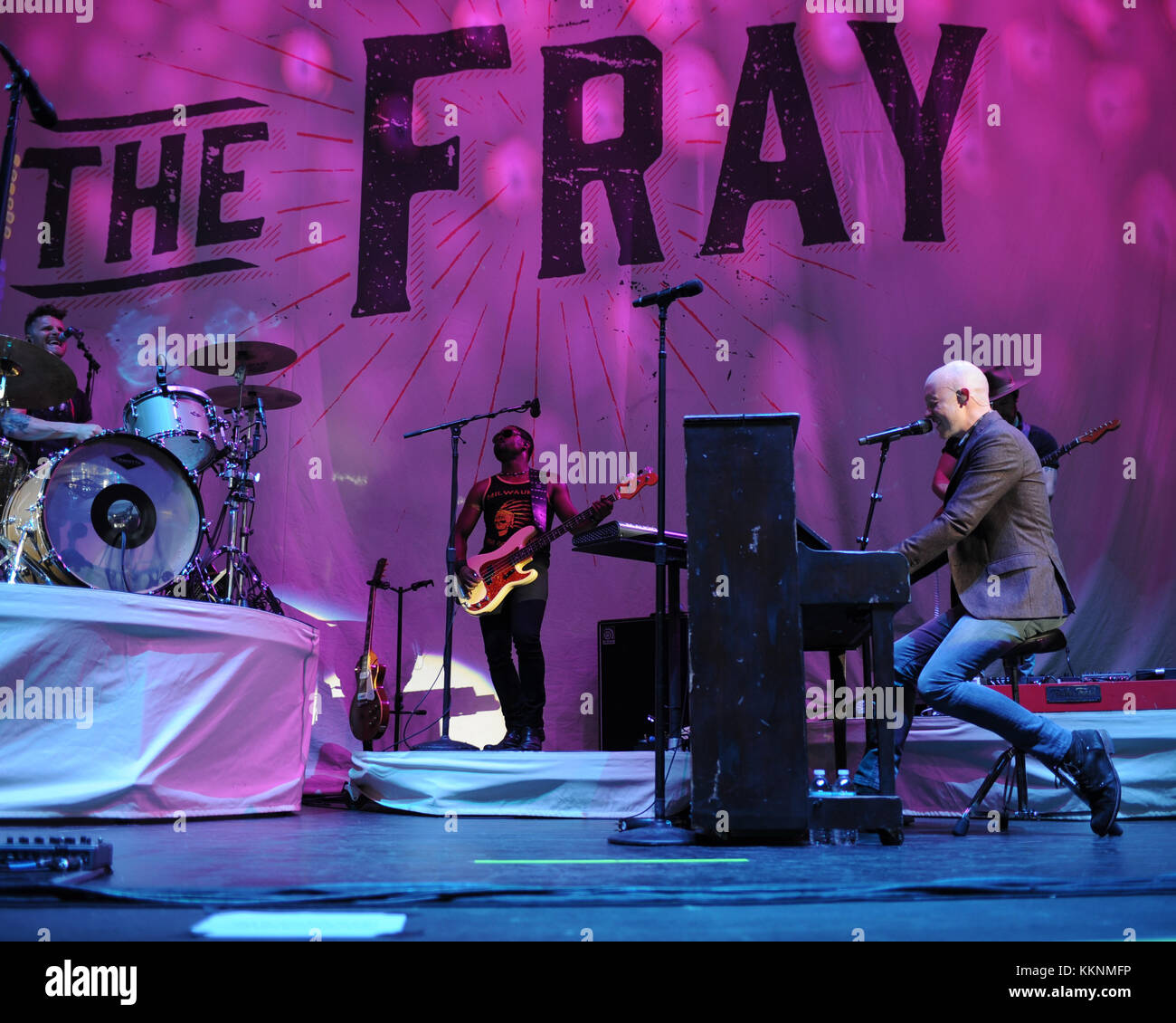 WEST PALM BEACH FL - JUNE 07: Isaac Slade of The Fray performs at the ...