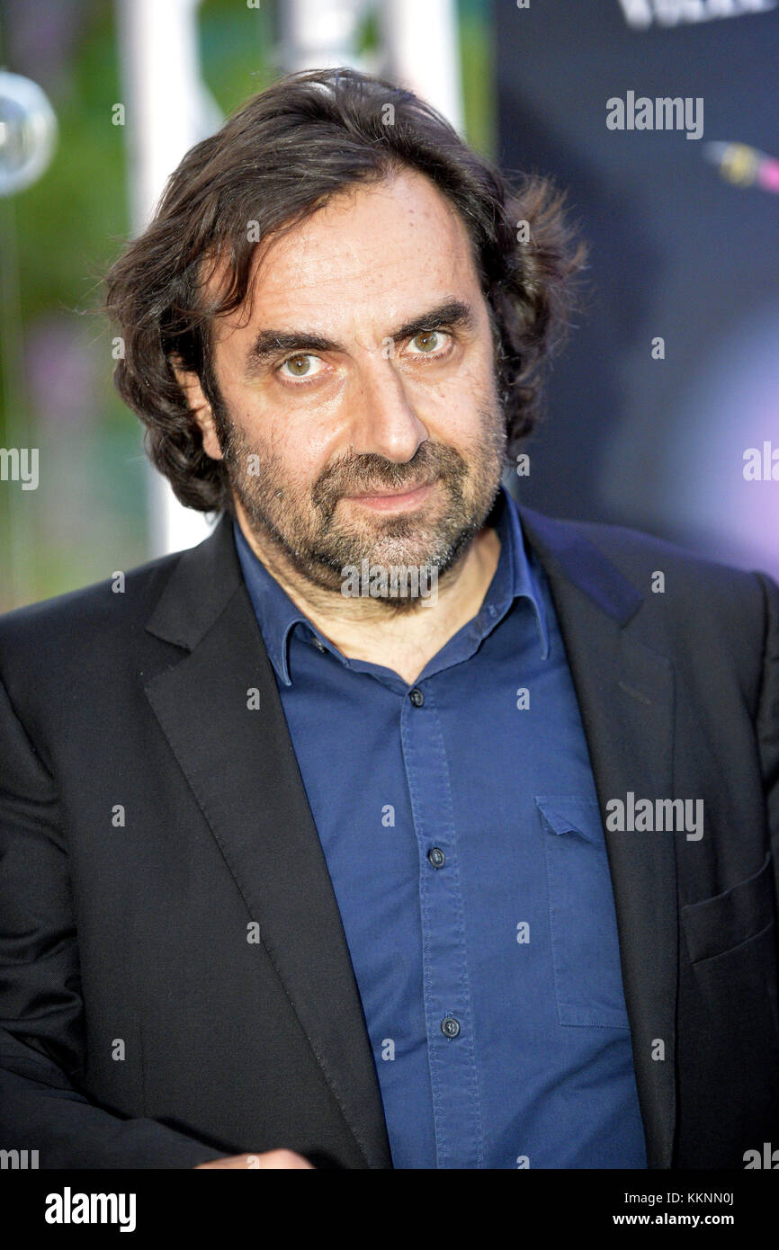 Andre Manoukian, French composer and musician, attending the Nice Jazz ...