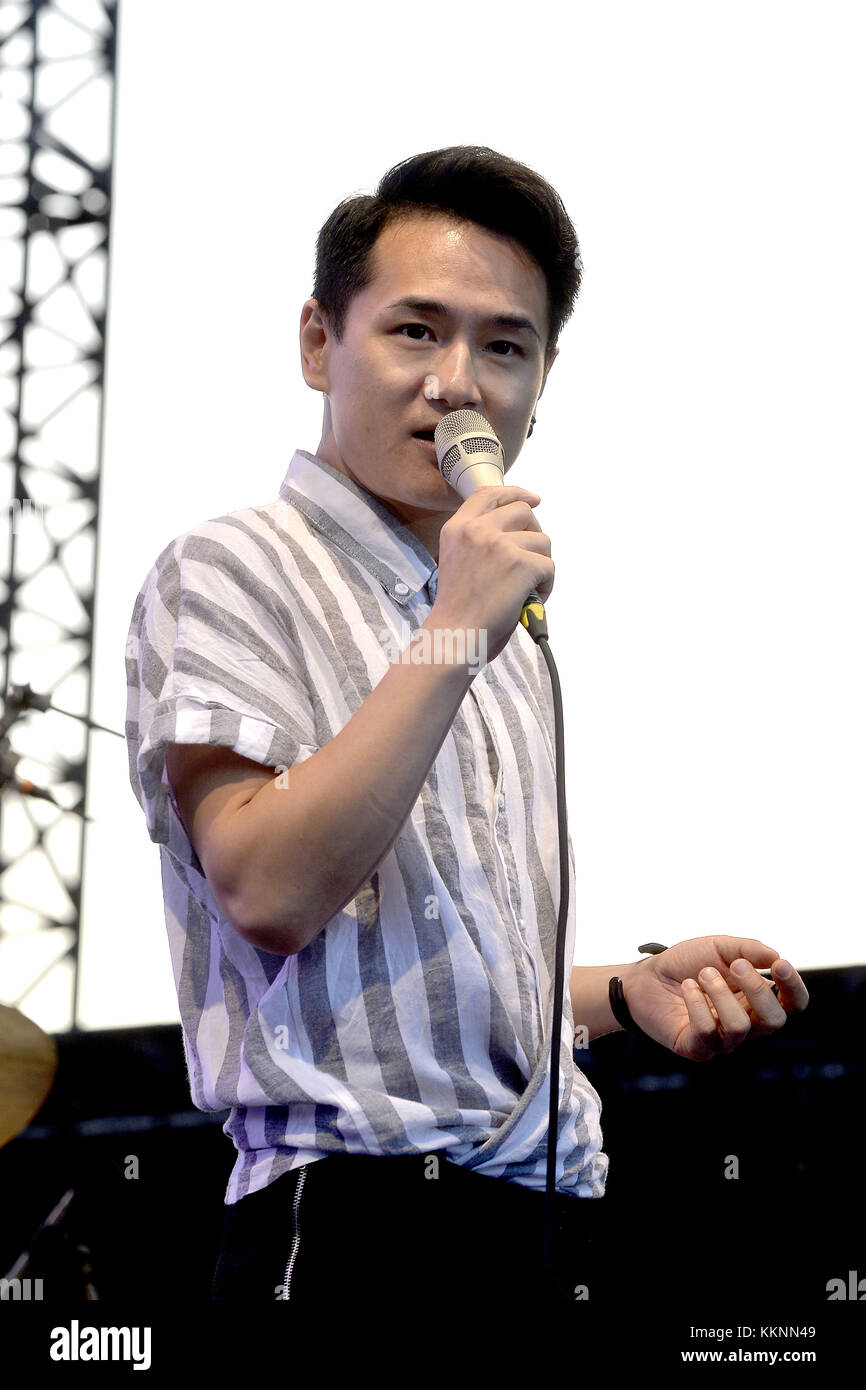 Coco Zhao, Chinese jazz singer, in concert on the occasion of the 55th ...