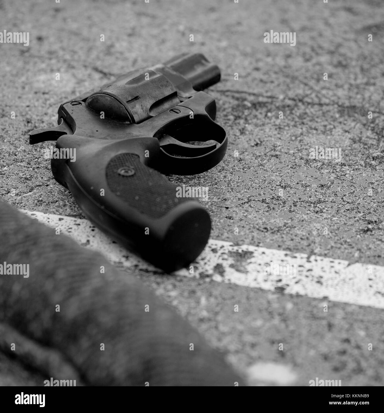 Gun laying Black and White Stock Photos & Images - Alamy