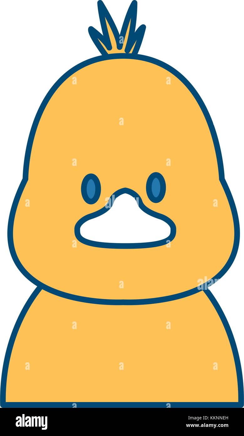 Cute bird head cartoon Stock Vector Image & Art - Alamy