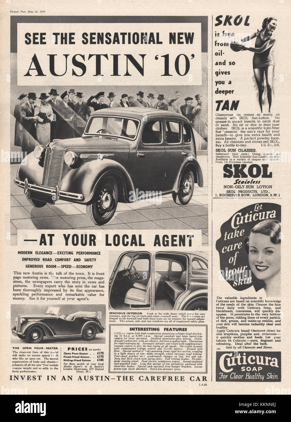 1939 Car Ads