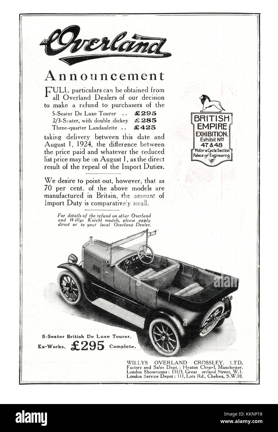 Overland cars hi-res stock photography and images - Alamy