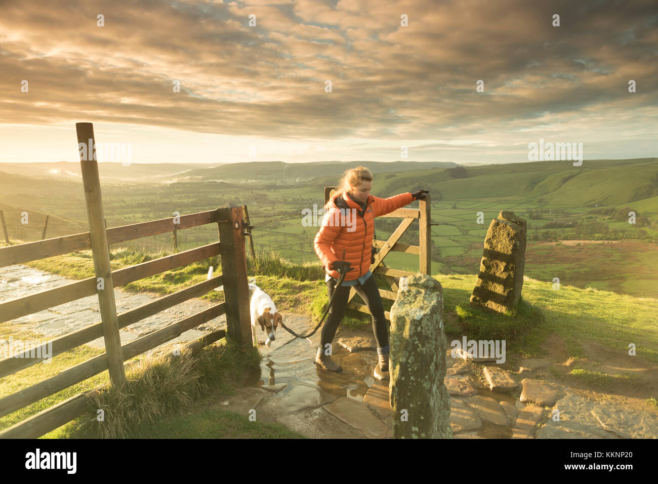 Mam tor gate hi-res stock photography and images - Alamy