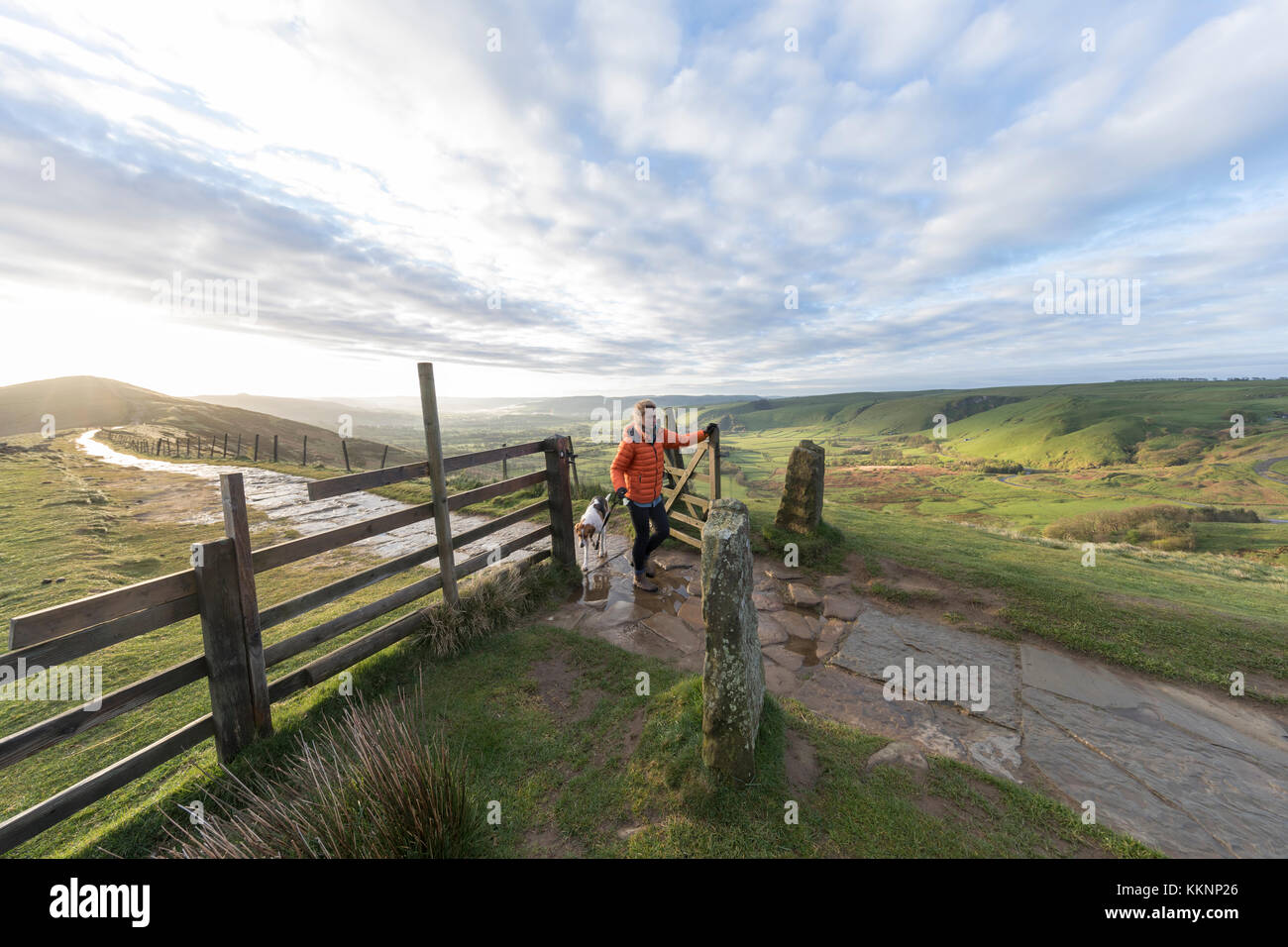 Mam Tor Gate High Resolution Stock Photography and Images - Alamy