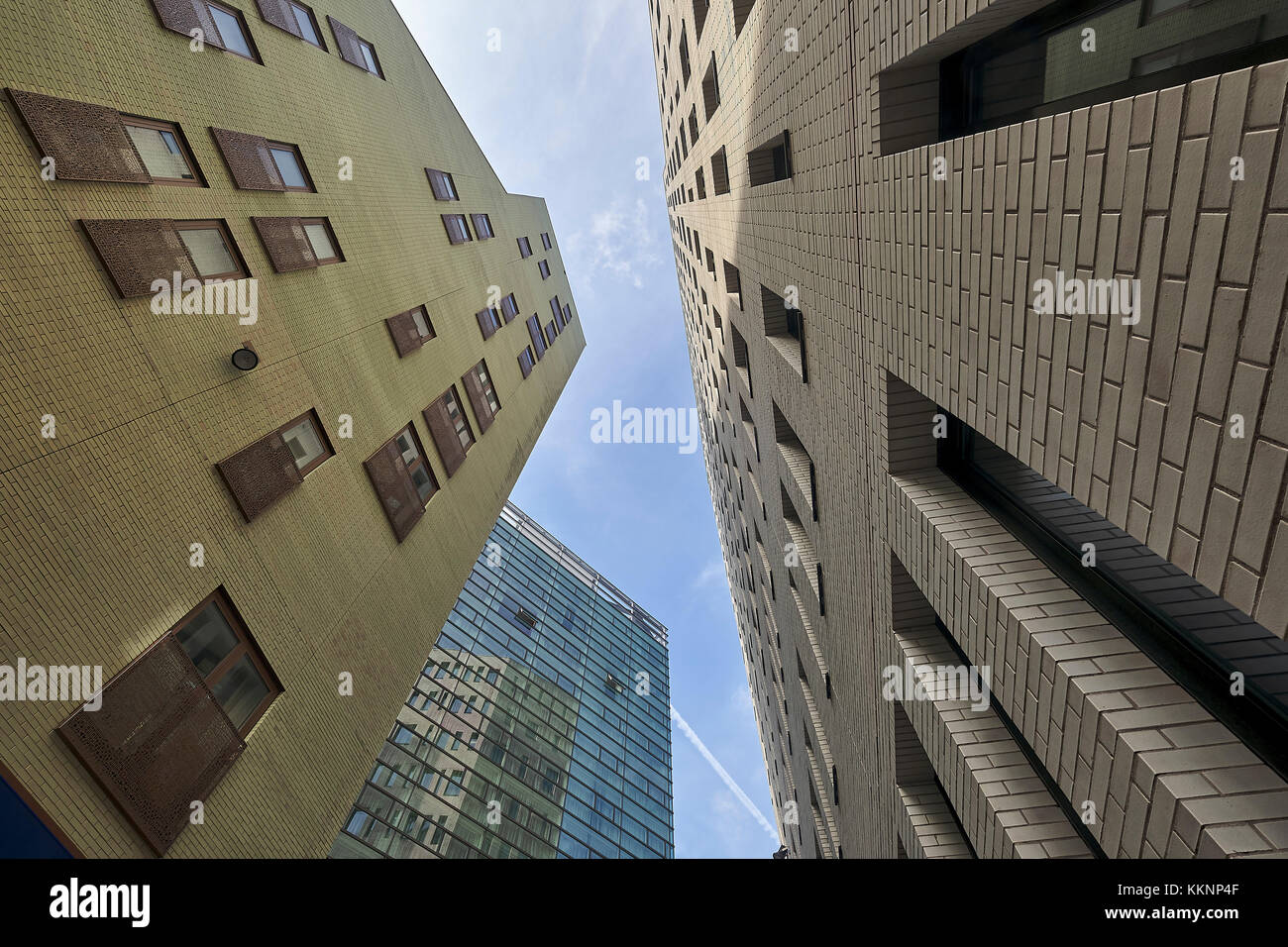 IJdock at Westerdok in Amsterdam, North Holland, Netherlands Stock ...