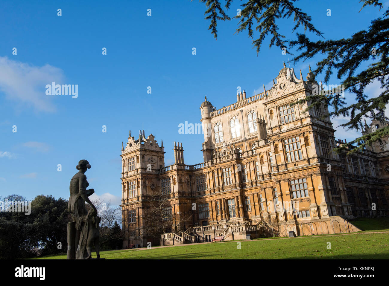 Wollaton Hall and Park, Nottingham England UK Stock Photo - Alamy