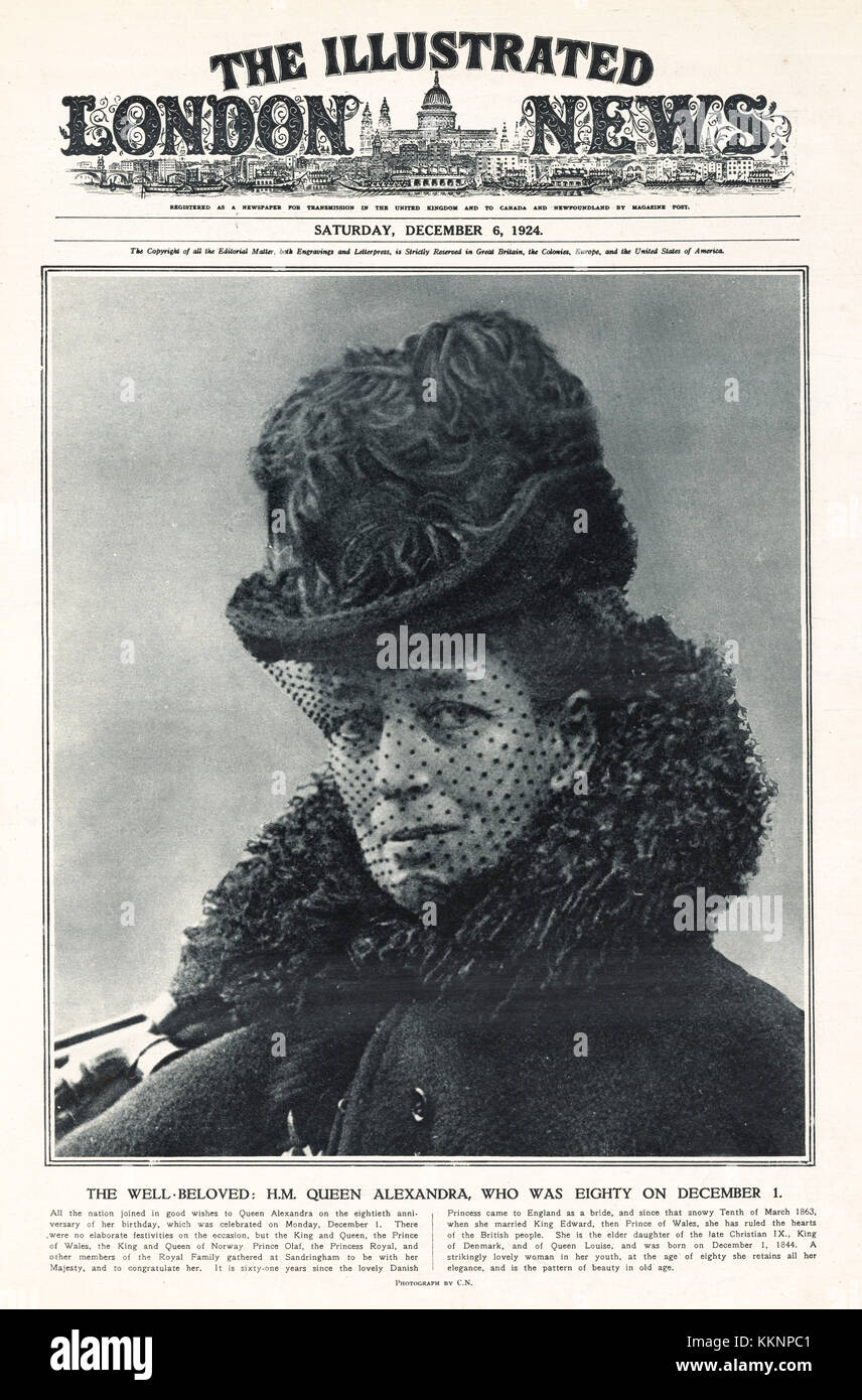 Illustrated london news queen alexandra hi-res stock photography and ...