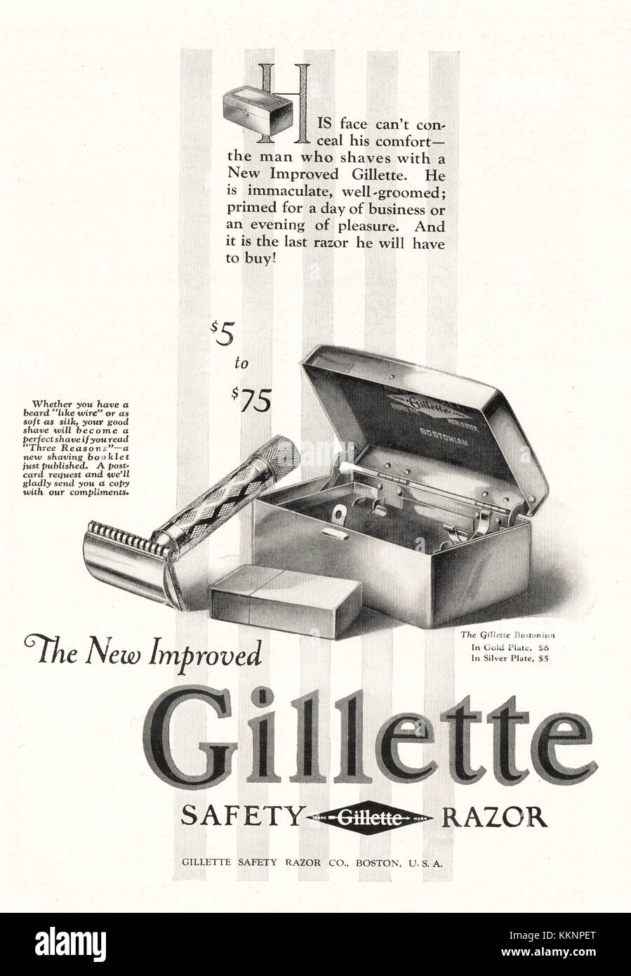 Gillette advert hi-res stock photography and images - Alamy