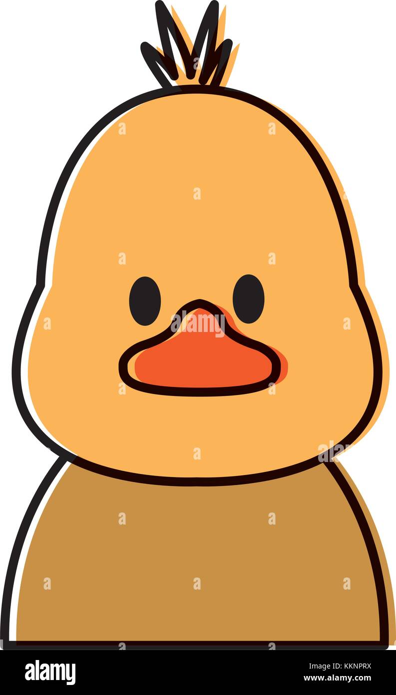 Cute bird head cartoon Stock Vector Image & Art - Alamy