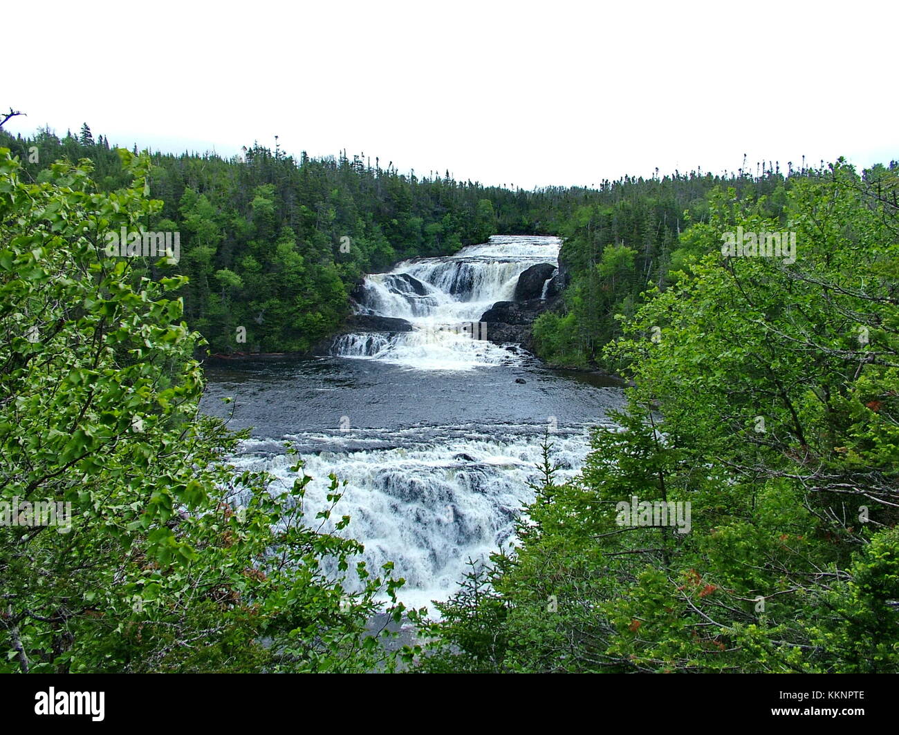 Baker's Brook Falls, Newfoundland, Canada Stock Photo - Alamy