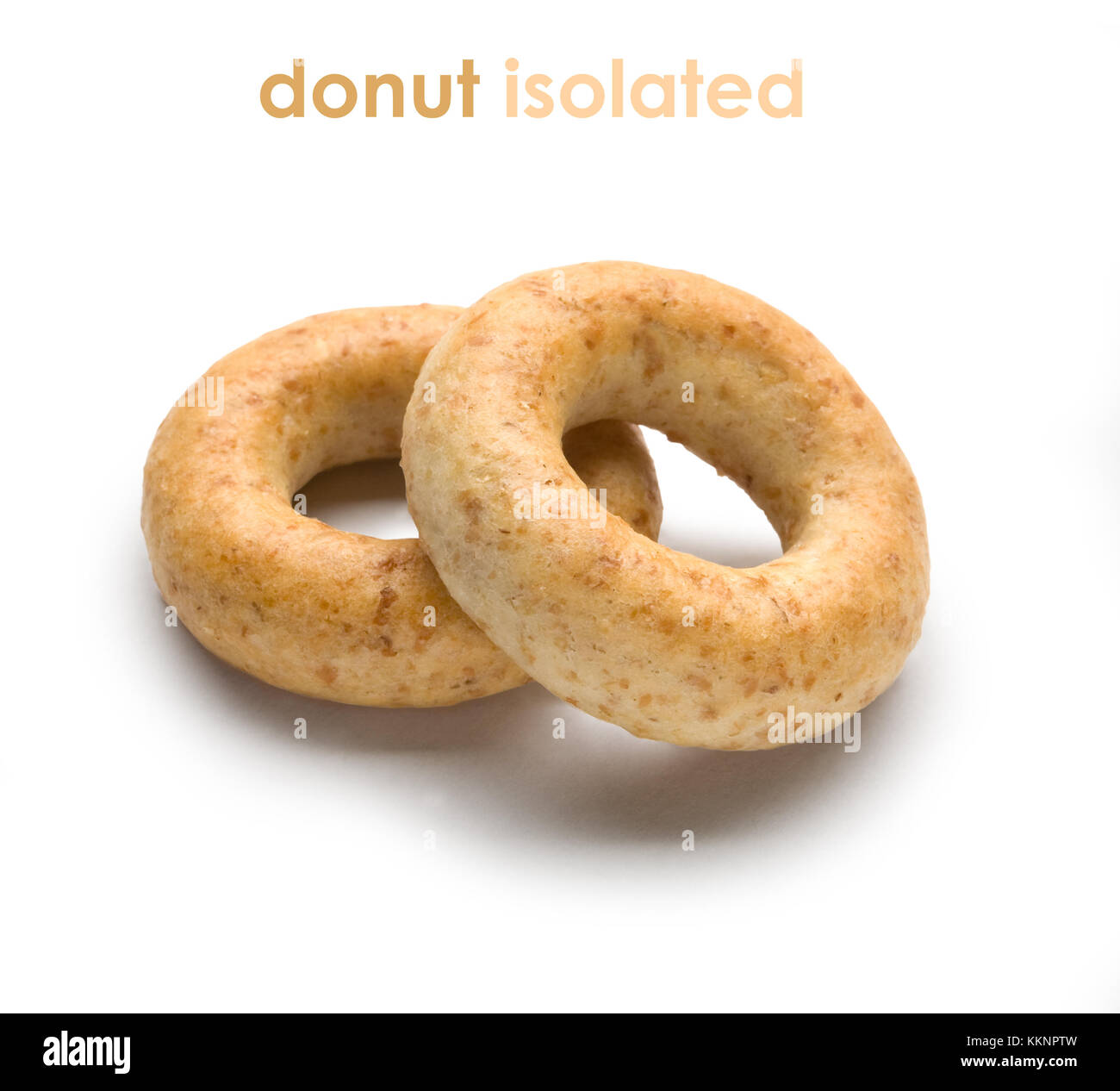 donut isolated on a white background Stock Photo - Alamy