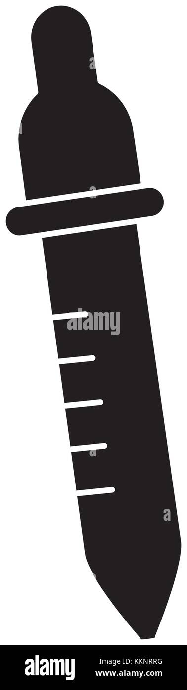 Lab dropper isolated Stock Vector Image & Art - Alamy