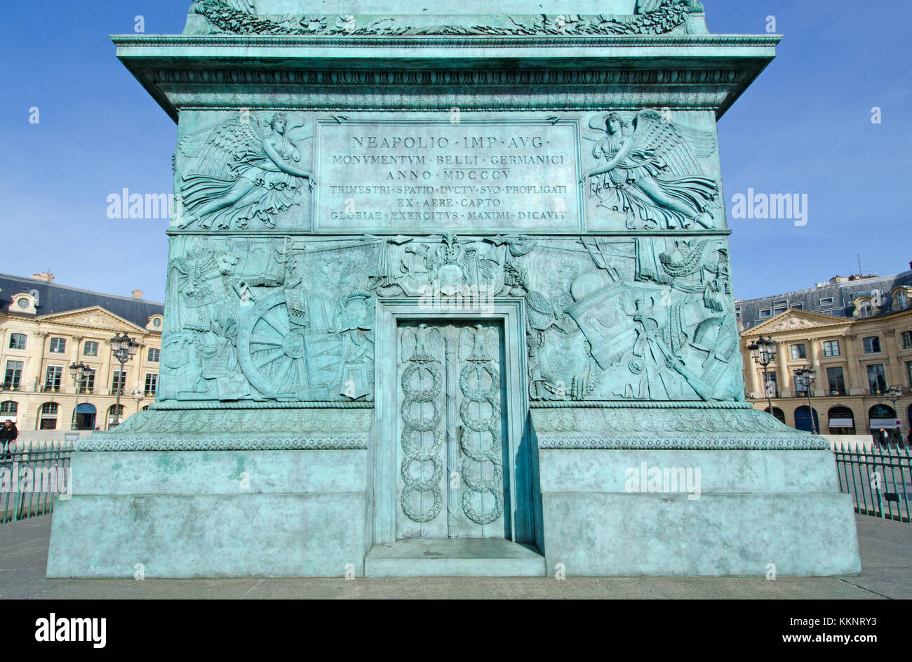 Paris, France. Place Vendome / Colonne Vendôme (1st Arr) 1810 ...