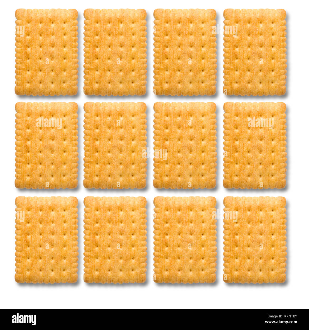 Cookies isolated on a white background Stock Photo - Alamy