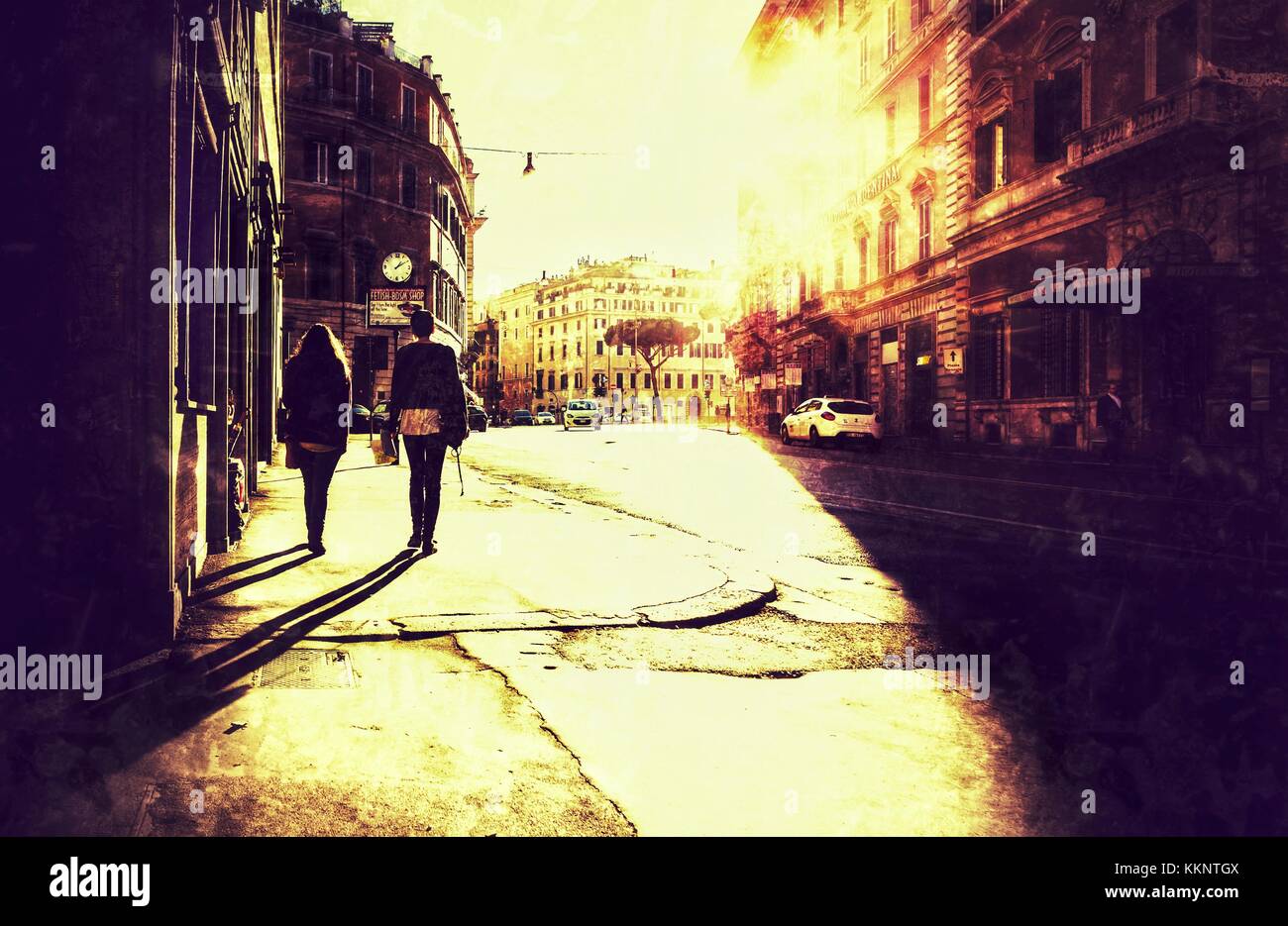 Morning in Rome Stock Photo - Alamy