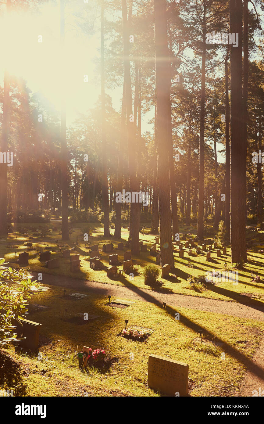 Woodland Crematorium, Skogskyrkogarden cemetery a UNESCO World Heritage ...