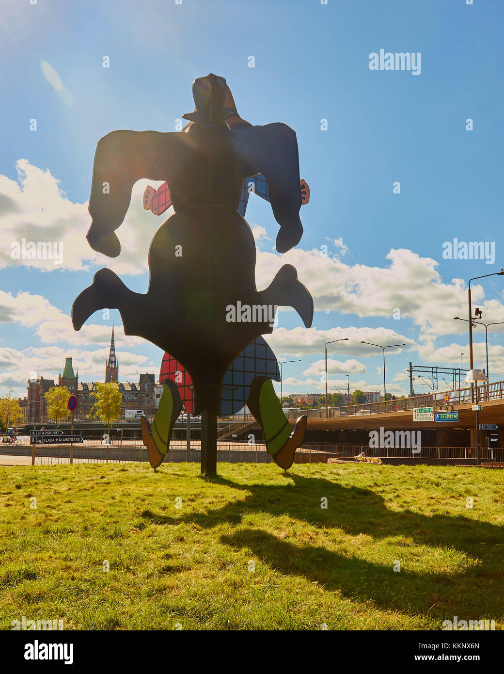 Who is Mr Walker, 2000kg 2014 seven metre tall Aluminium sculpture by ...