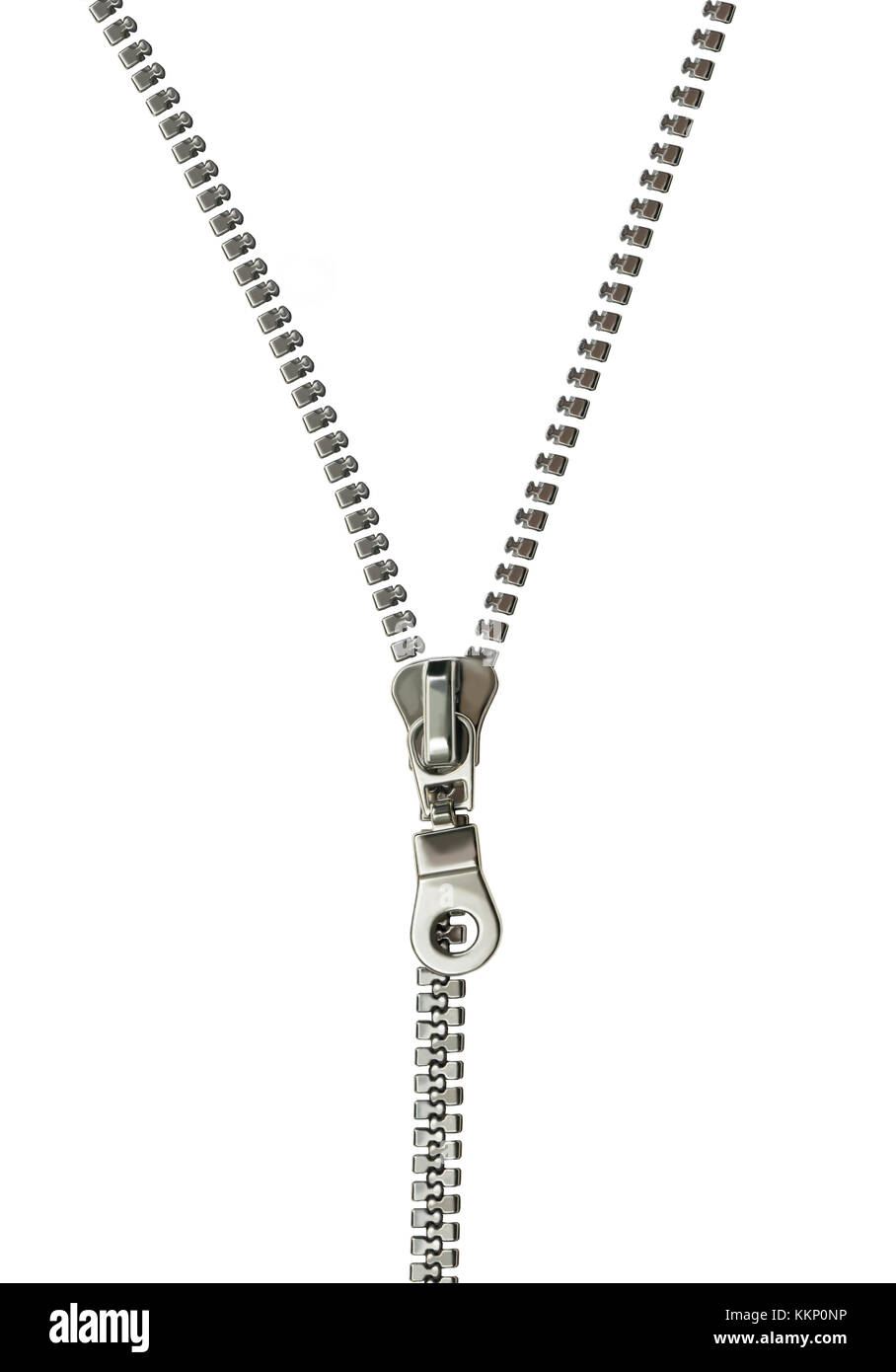 zipper isolated on white Stock Photo - Alamy