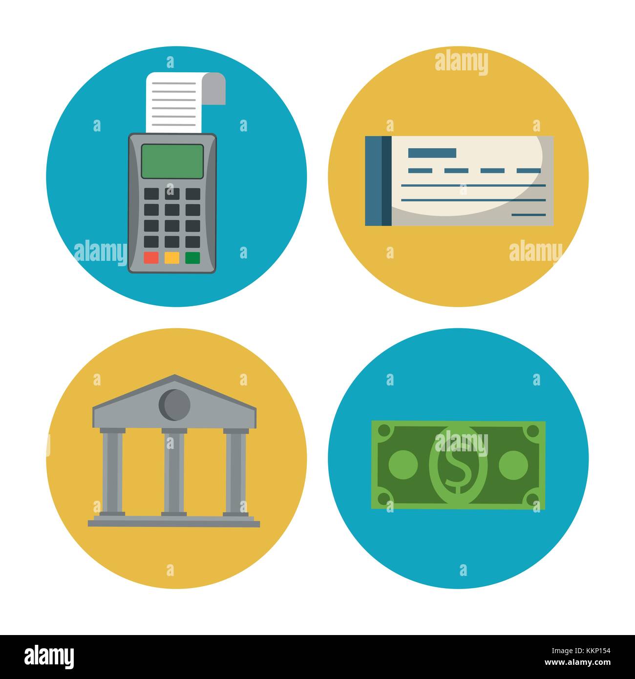 Online payment icons nfc Cut Out Stock Images & Pictures - Alamy