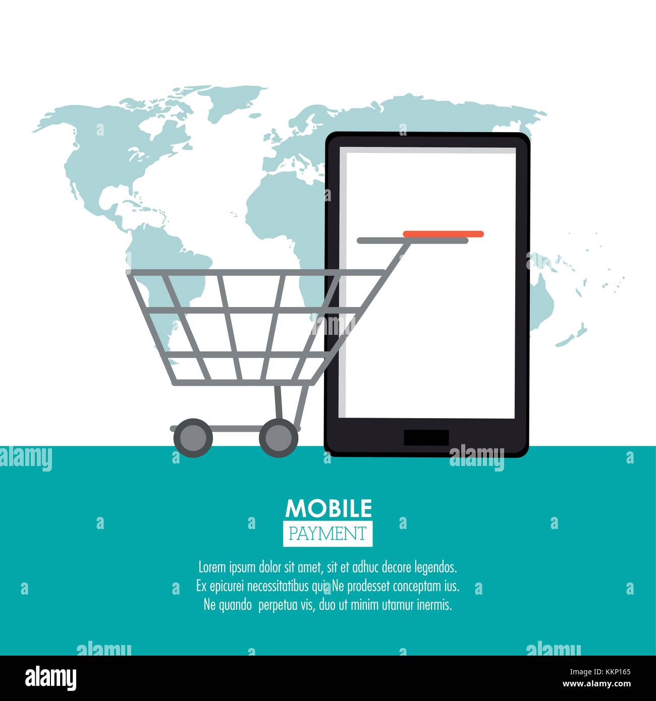 Mobile selling cart Stock Vector Images - Alamy