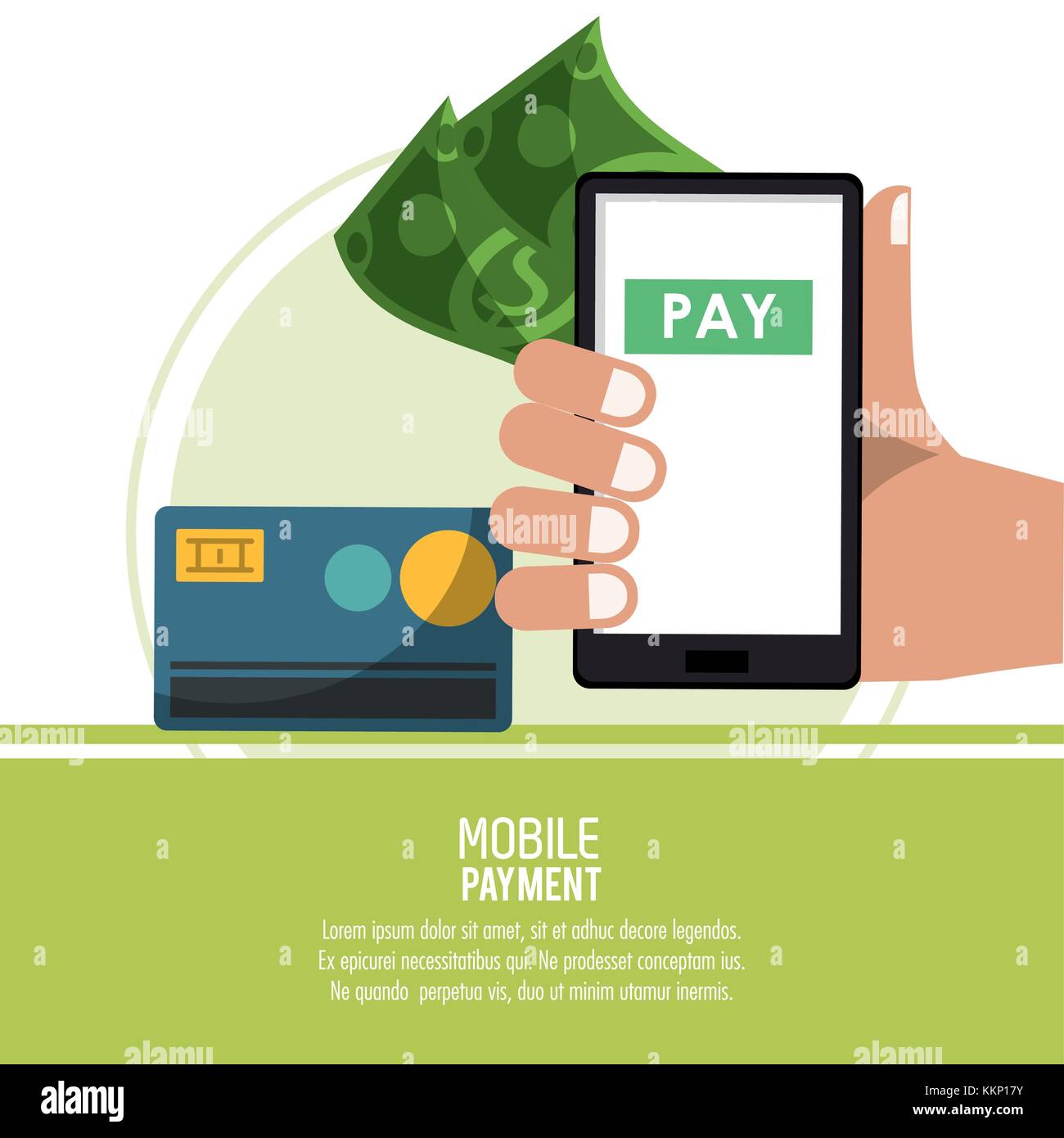 Mobile payment technology Stock Vector Image & Art - Alamy