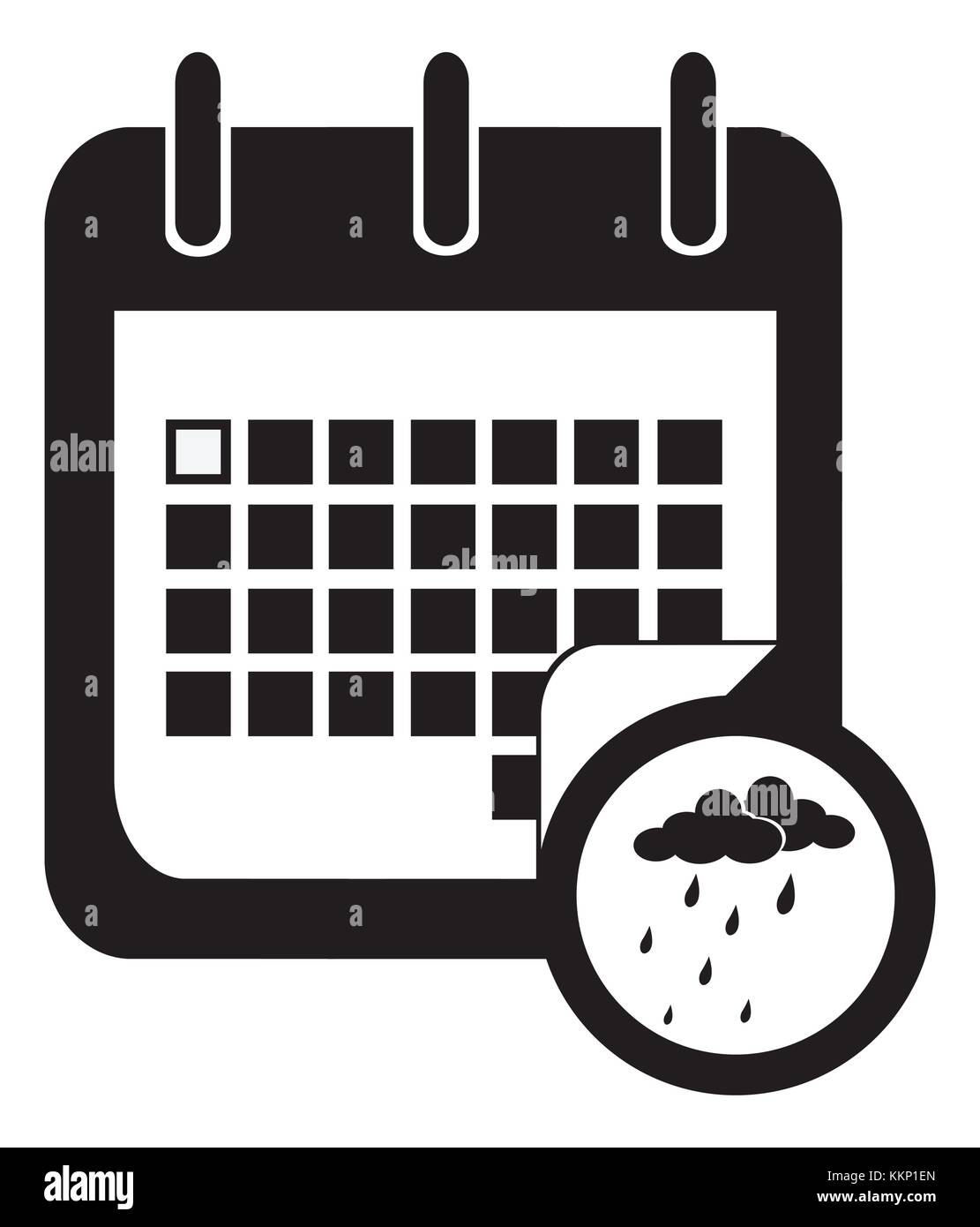 Icons calendar hi-res stock photography and images - Alamy