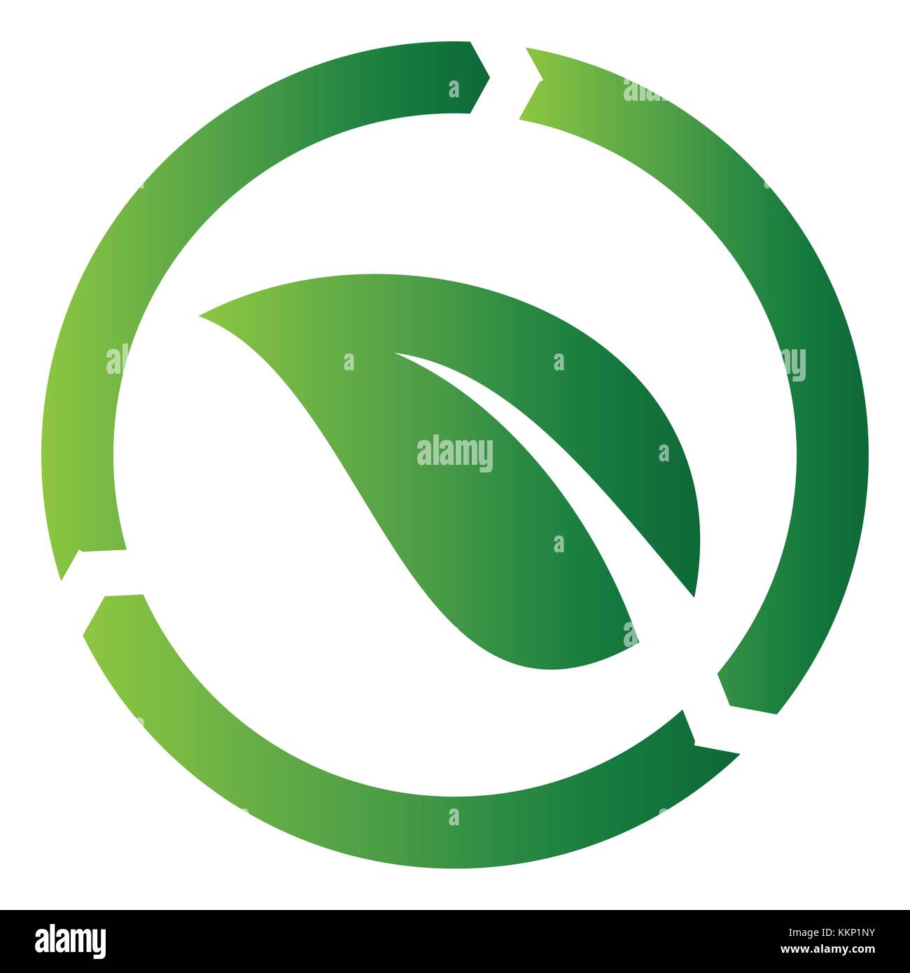 environmental green icon Stock Photo - Alamy