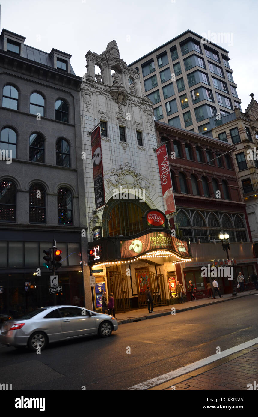 Opera House, Boston, Massachuetts, USA Stock Photo - Alamy