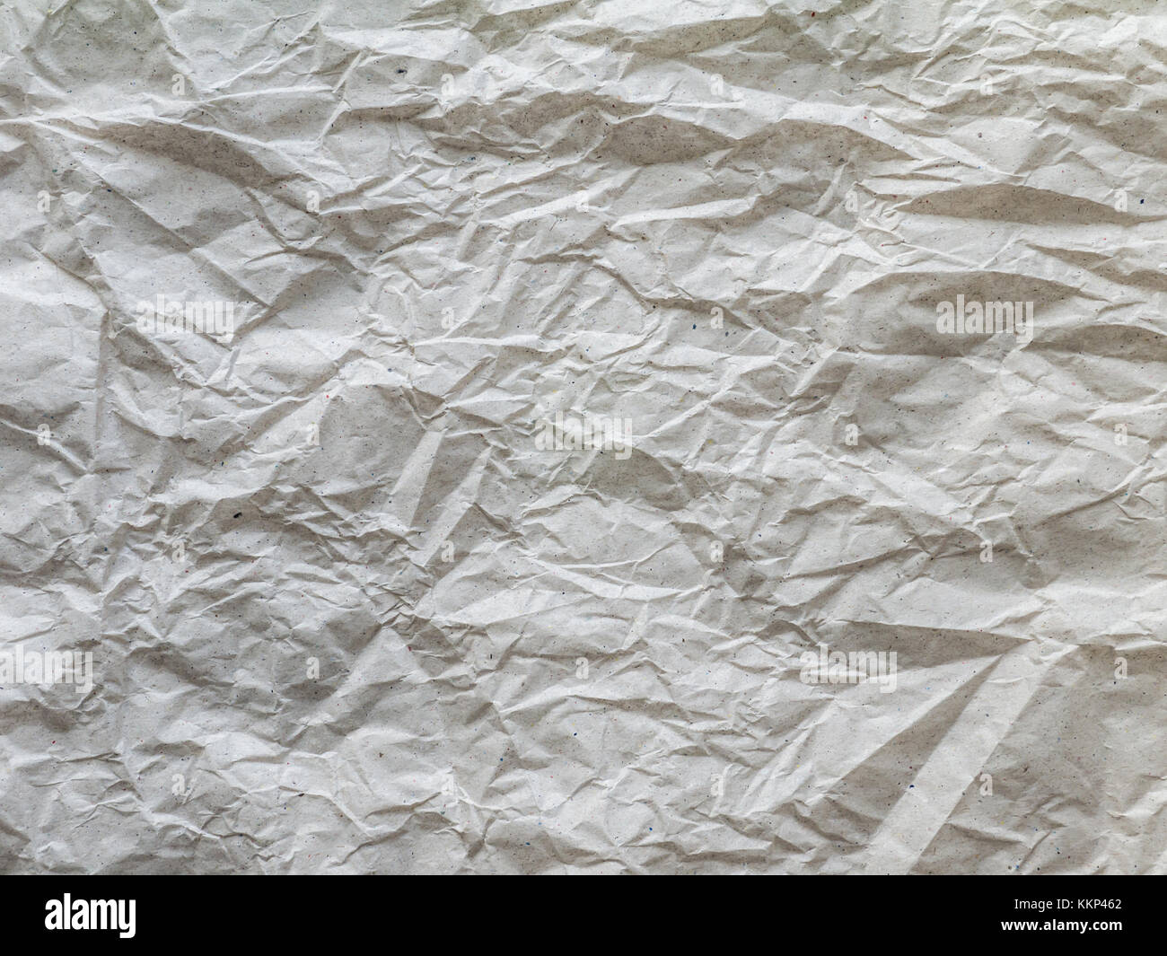 Crumpled recycled gray packing paper texture Stock Photo - Alamy