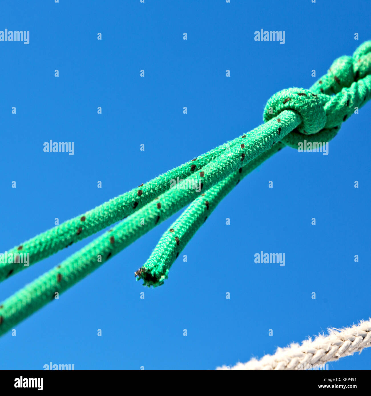 in australian catamaran a old rope in the sky like abstract concept ...